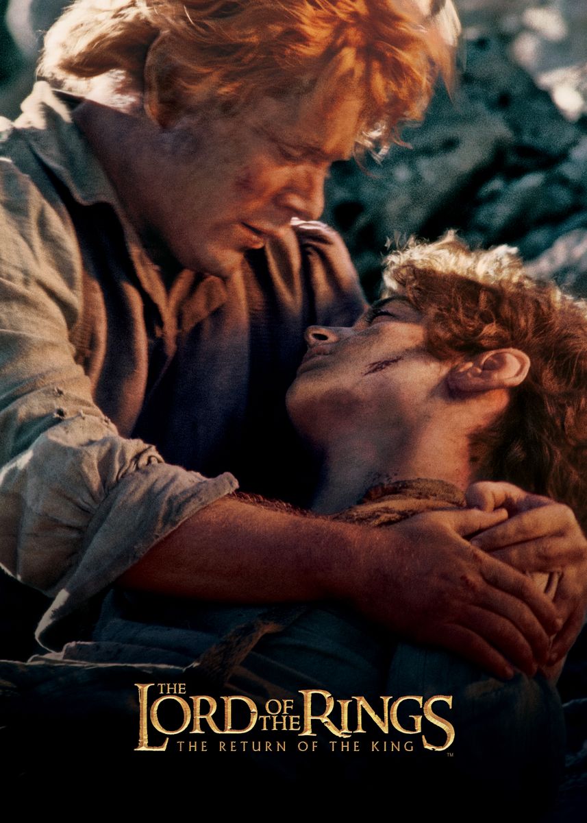 'Sam and Frodo' Poster, picture, metal print, paint by Middle-Earth ...