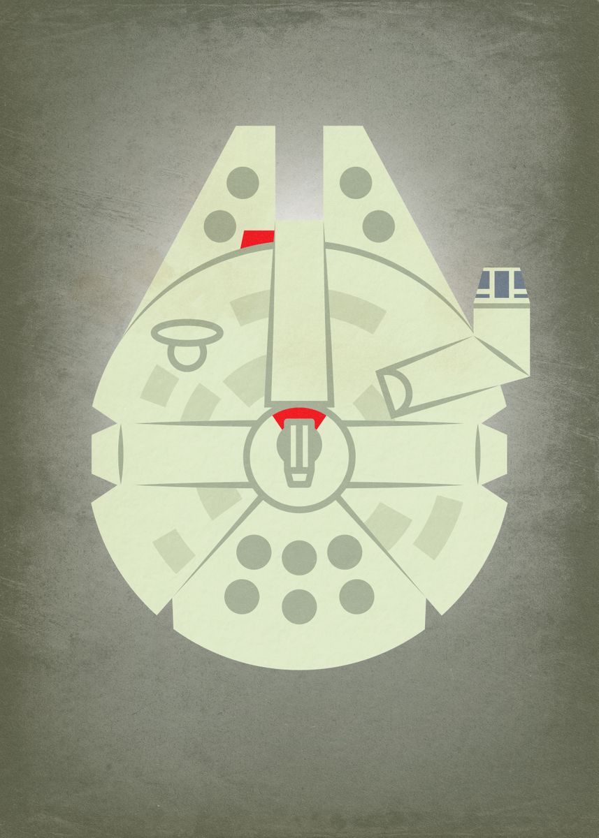 'Millenium Falcon' Poster by Star Wars | Displate