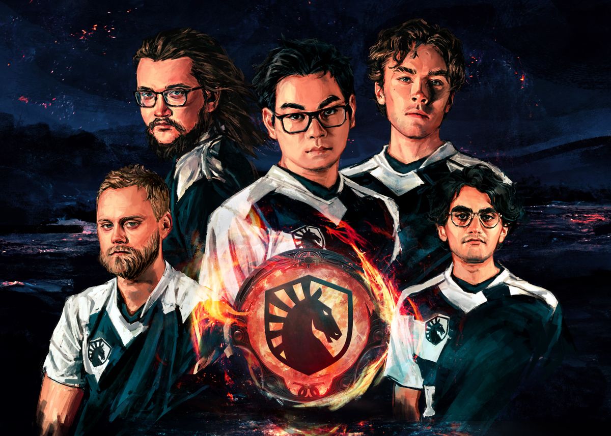 'Dota2 Squad' Poster by Team Liquid | Displate
