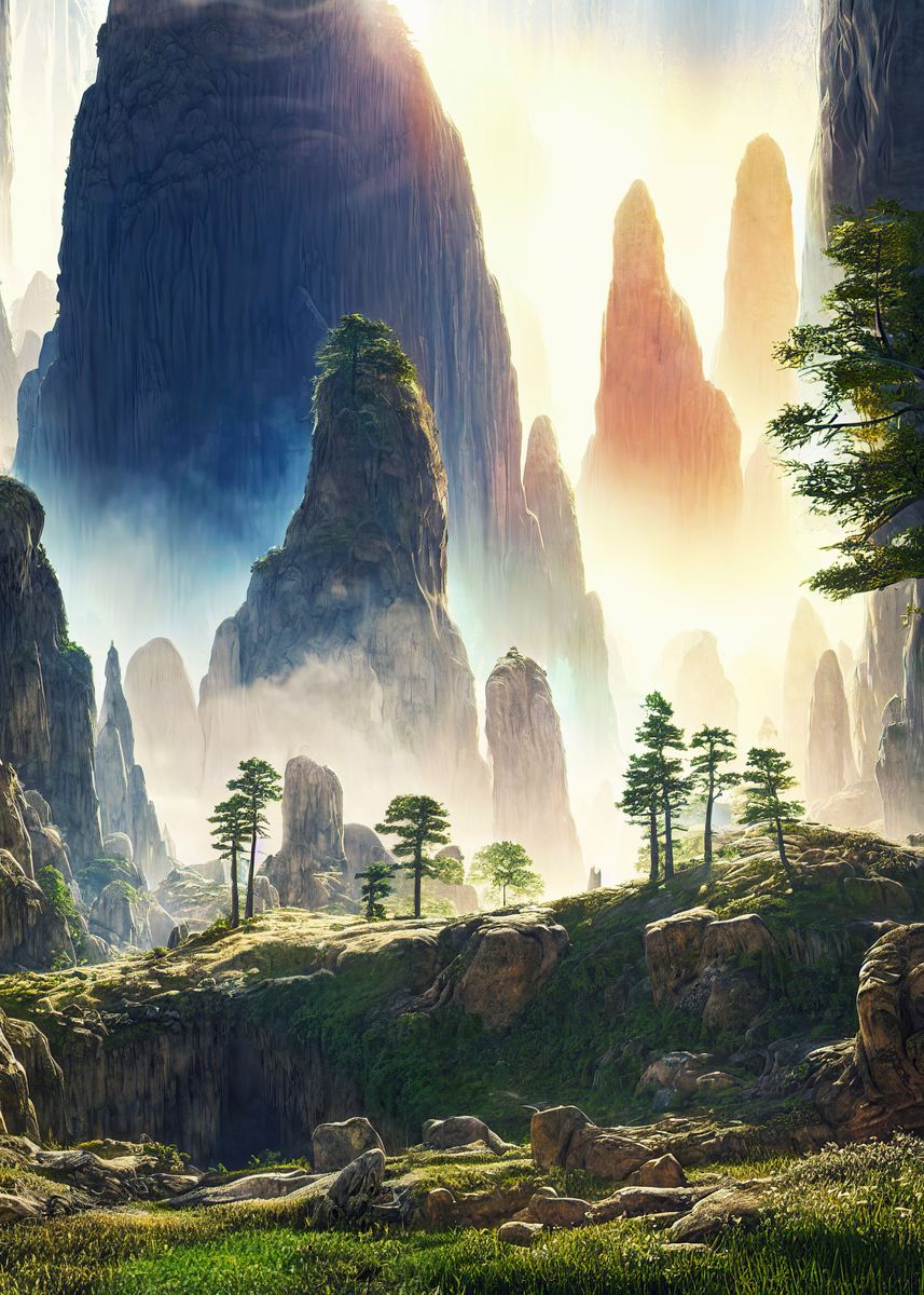 'Colony World 2' Poster, picture, metal print, paint by EnterlinkArt ...