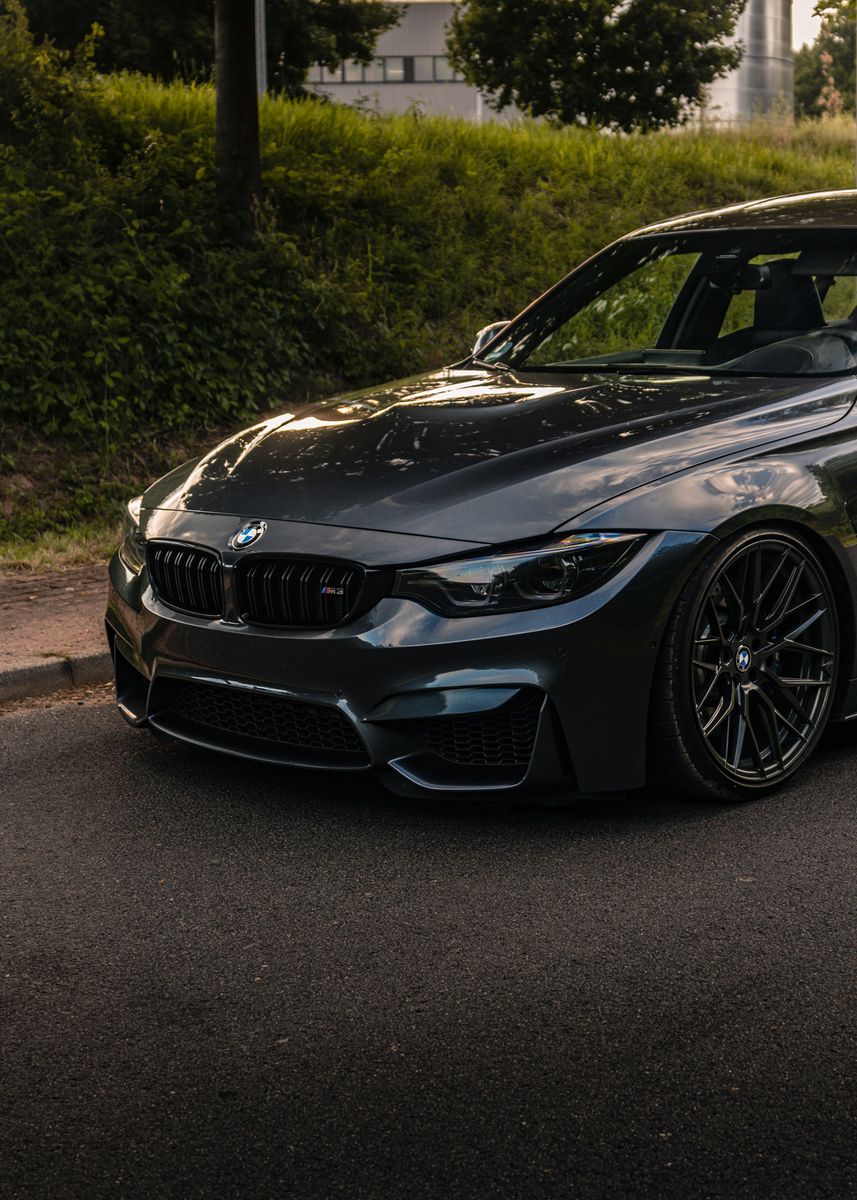 'BMW M3 F80 Competition' Poster, picture, metal print, paint by Photont ...