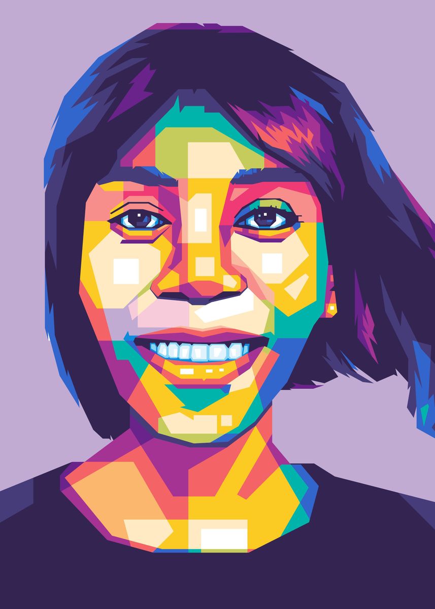 'WPAP Artists Become Mems' Poster, picture, metal print, paint by Rizky ...