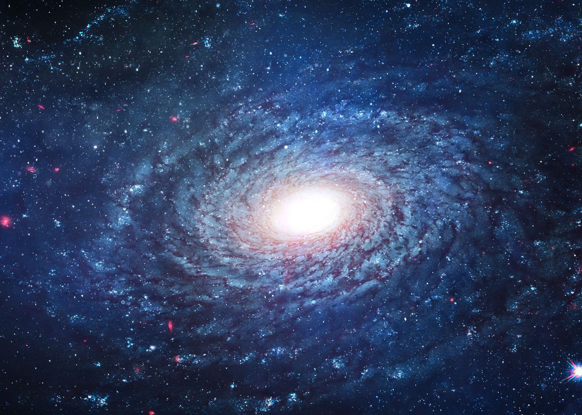 'Galaxy and constellation' Poster by Bramcrye | Displate