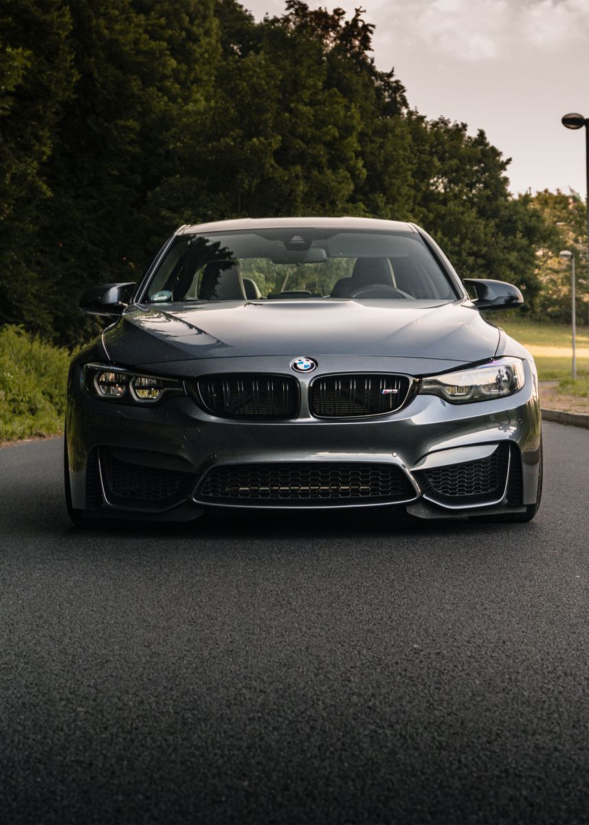 'BMW M3 F80 Comp' Poster, picture, metal print, paint by Photont Media ...