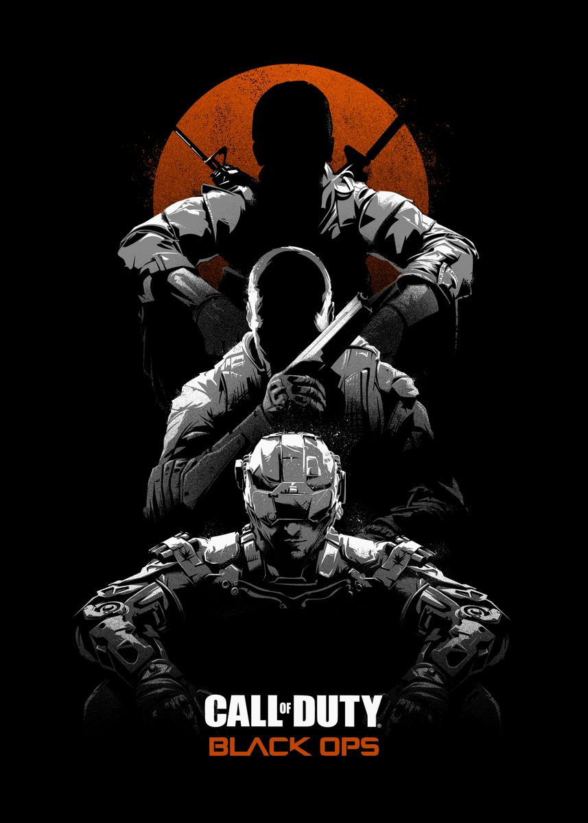 CoD Black Ops Poster Picture Metal Print Paint By Call Of Duty CoD Black Ops Poster Picture Metal Print Paint By Call Of Duty