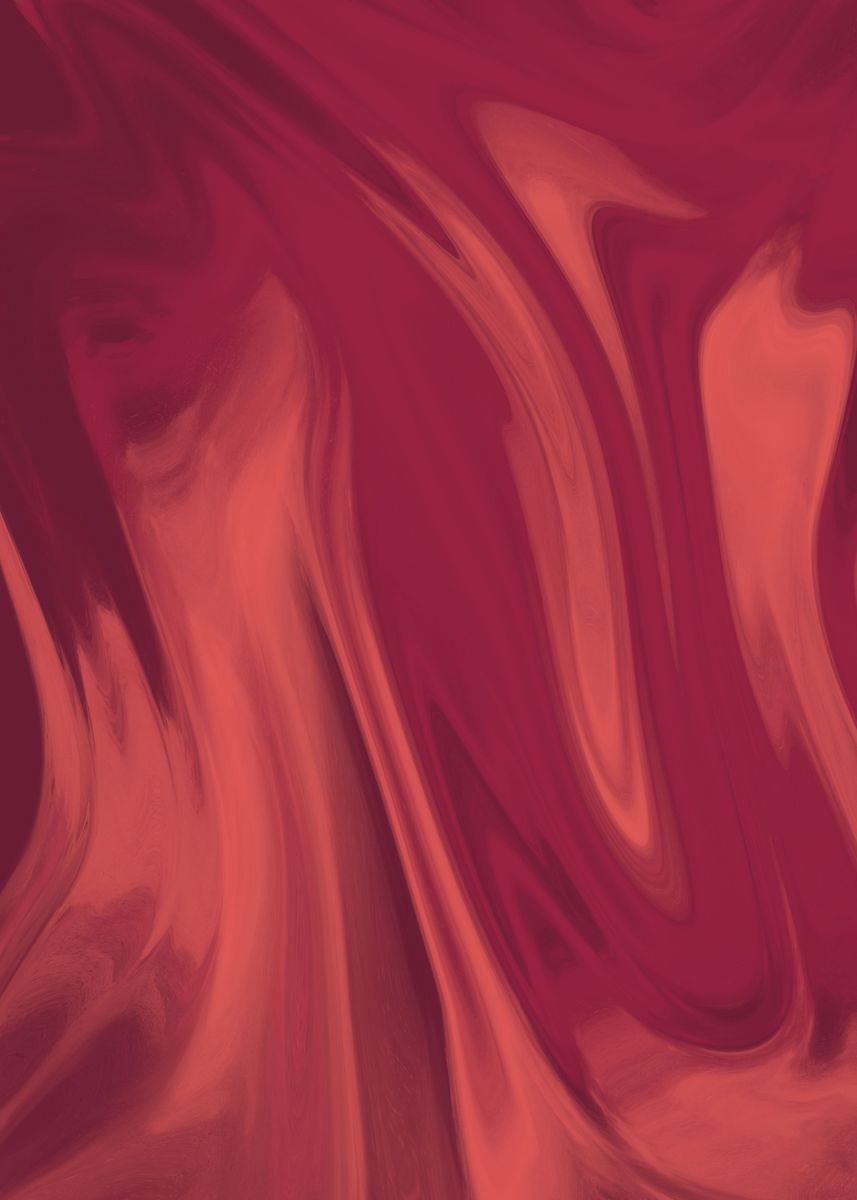 'Liquid Maroon II' Poster, picture, metal print, paint by VisualinBry ...