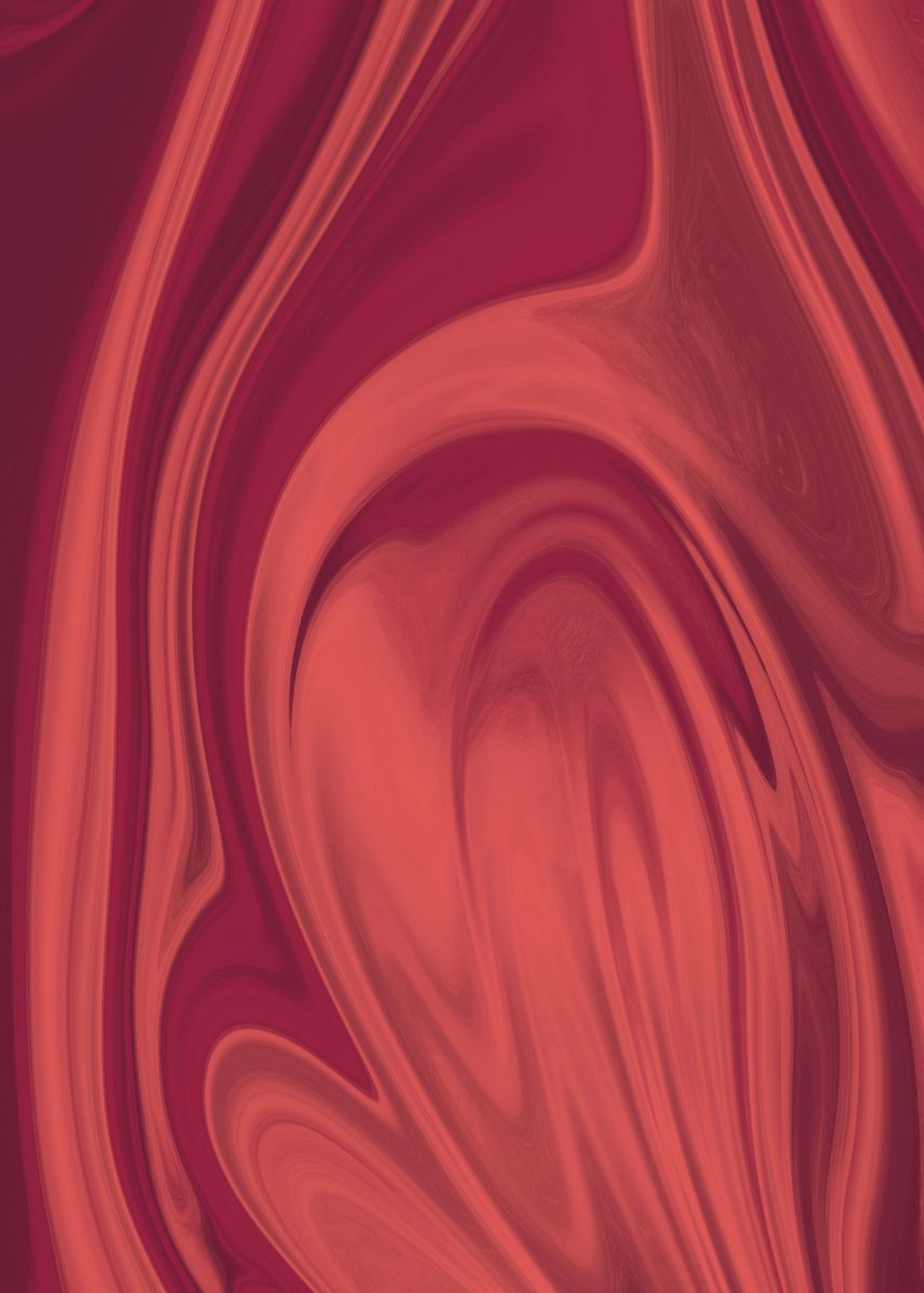 'Liquid Maroon' Poster by VisualinBry | Displate