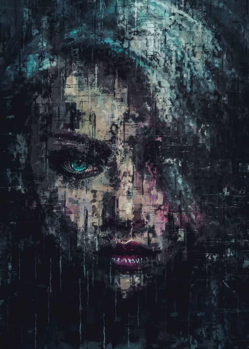 'Chaos X19' Poster, picture, metal print, paint by AndrejZT | Displate