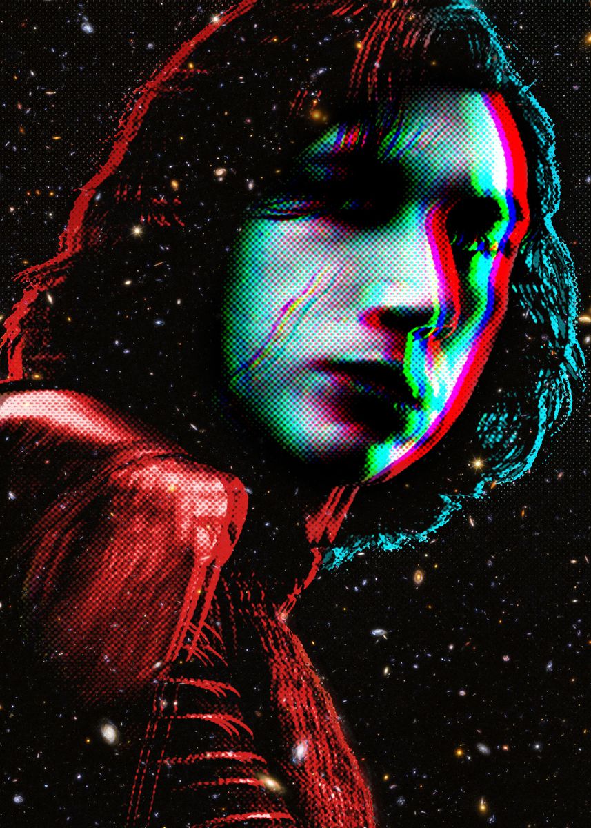 'Space Portait' Poster, picture, metal print, paint by Ishan Mishra ...