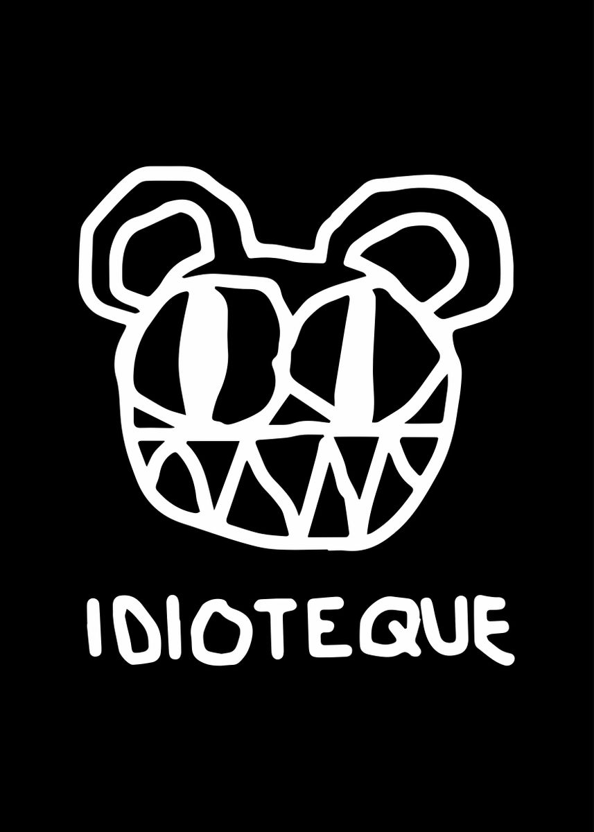 'Idio' Poster, picture, metal print, paint by Creaive Common | Displate