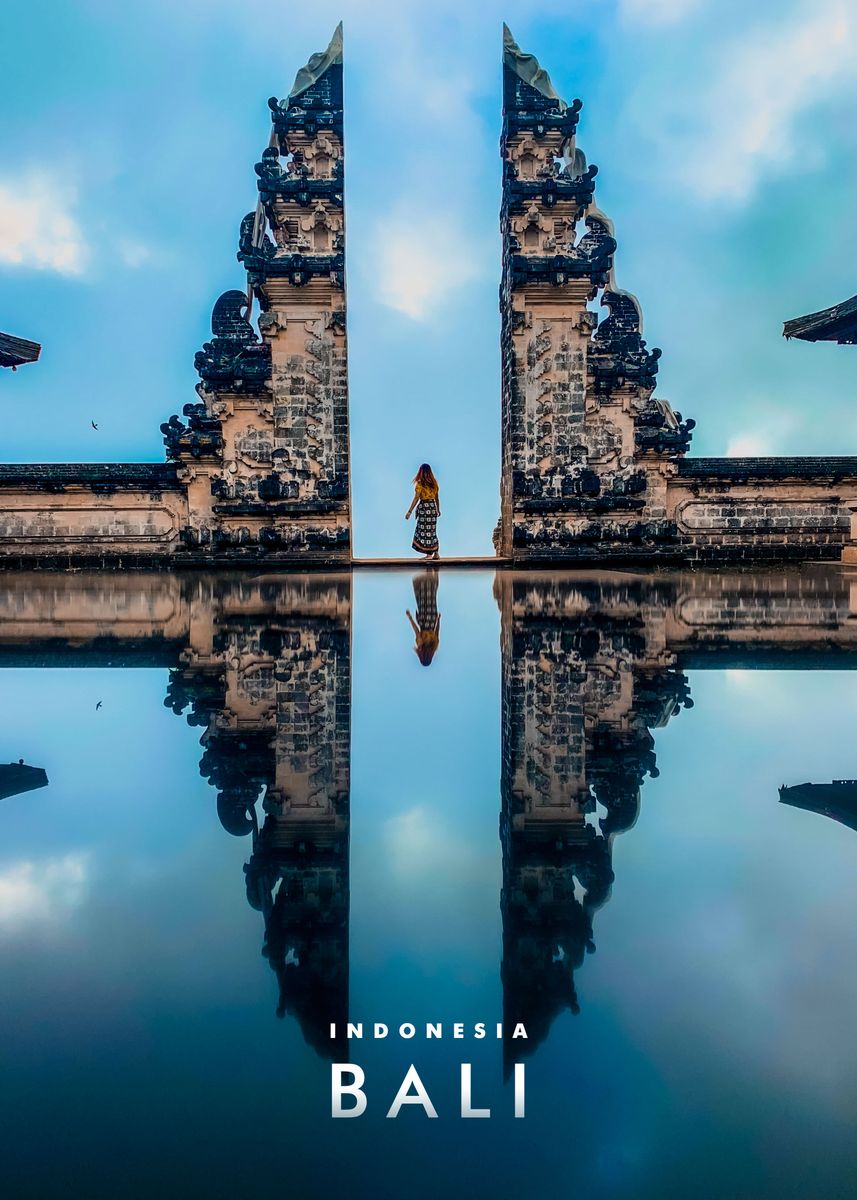 'Bali City' Poster, picture, metal print, paint by Oneil Photography ...