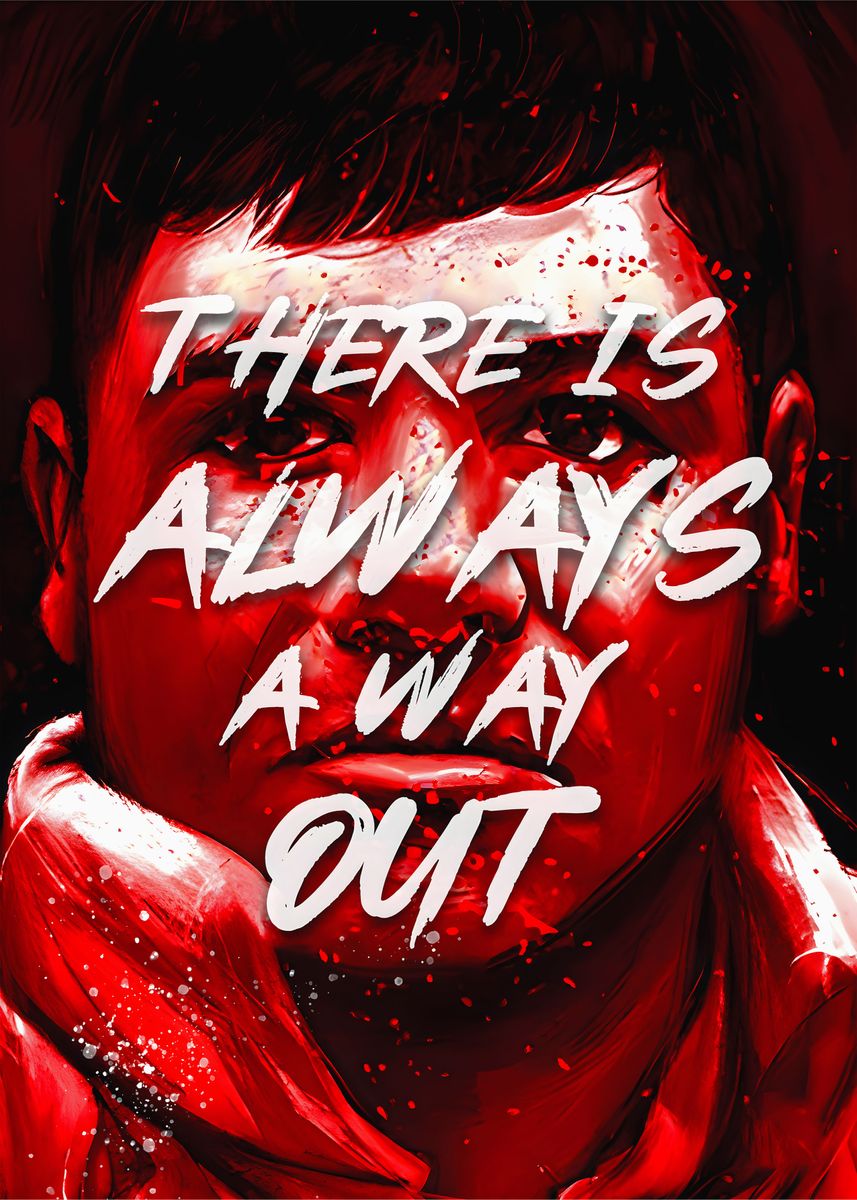 'Always a Way Out' Poster, picture, metal print, paint by Conceptual ...