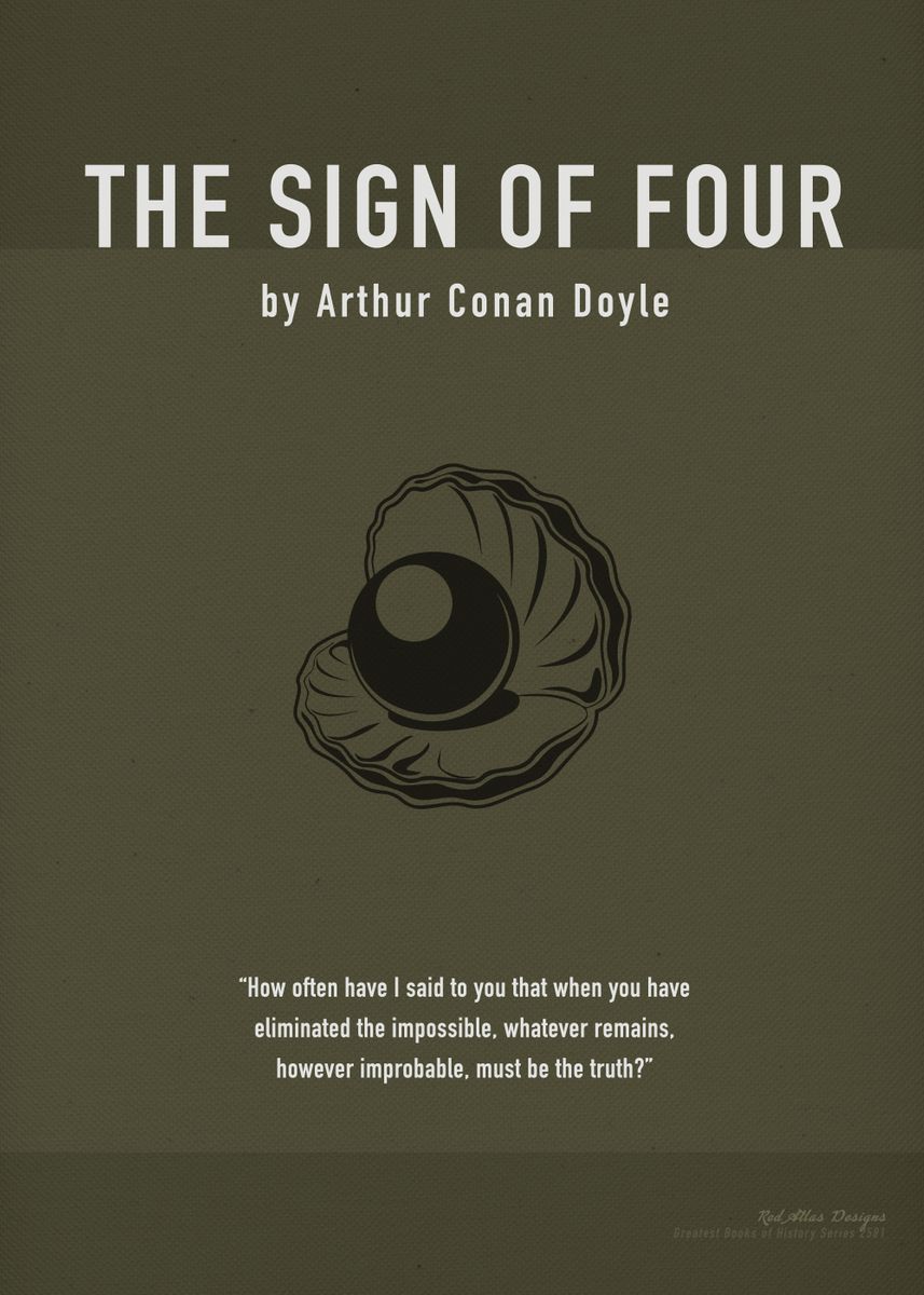'The Sign of Four by Doyle' Poster, picture, metal print, paint by ...