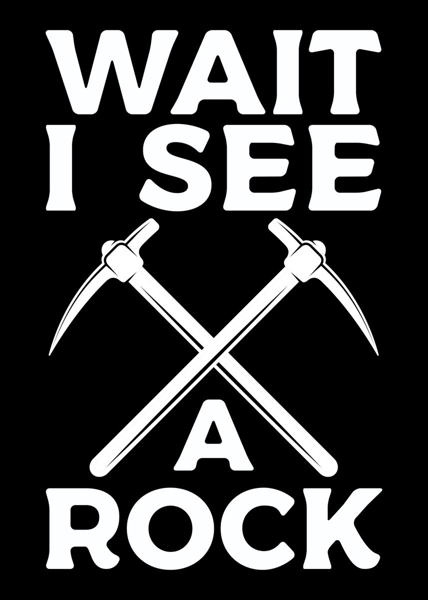 'Rock Hunting' Poster by BobbyBubble | Displate