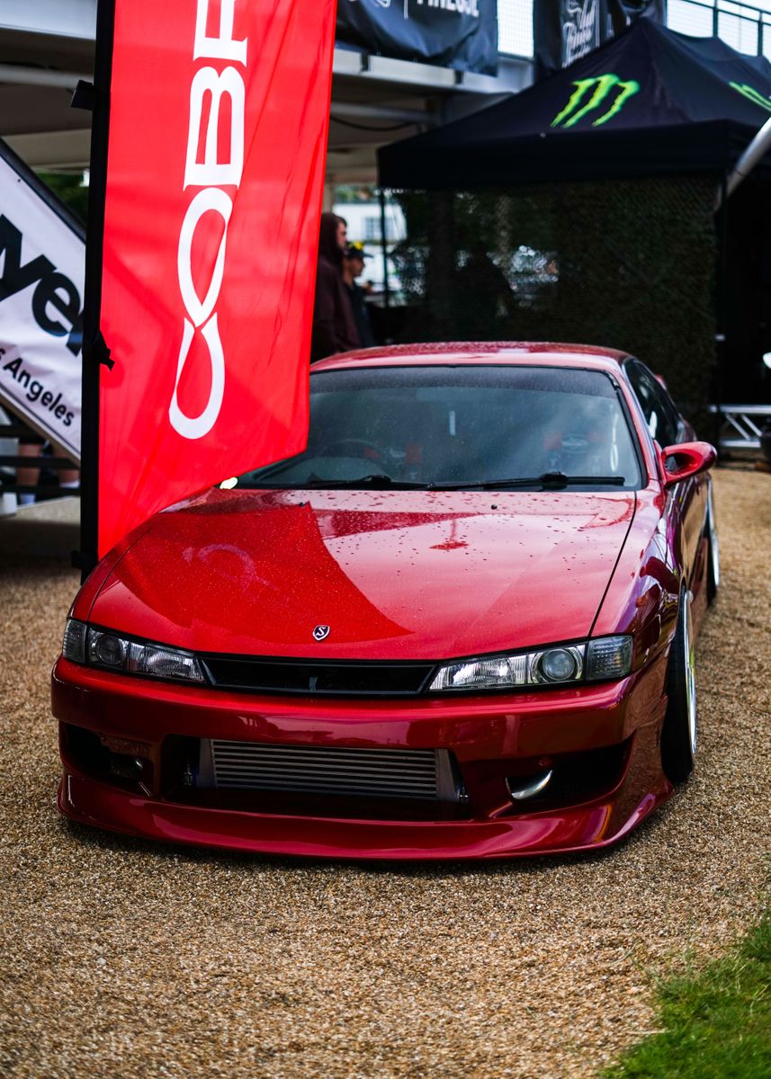 'Nissan S14' Poster by vividdepth | Displate