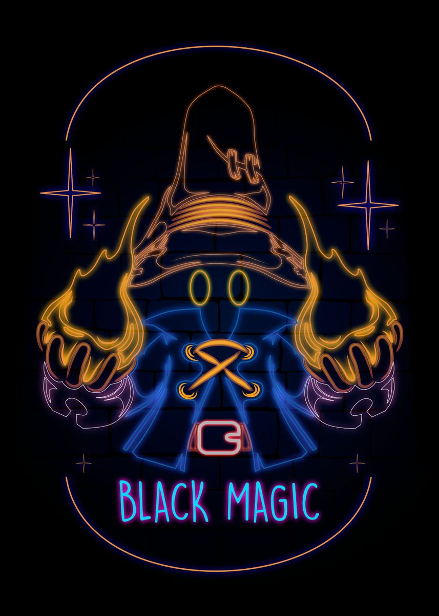 'black magician' Poster by best art moshper | Displate