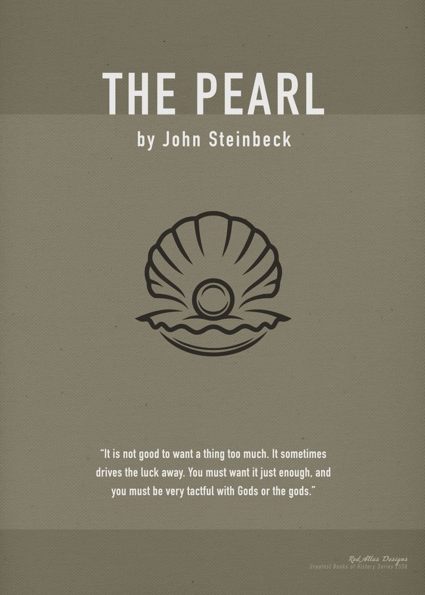 'The Pearl John Steinbeck' Poster, picture, metal print, paint by ...
