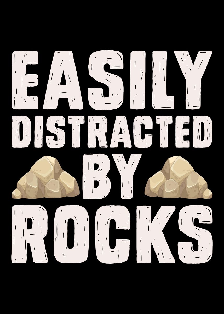 'Rock Hunting' Poster, picture, metal print, paint by BobbyBubble ...