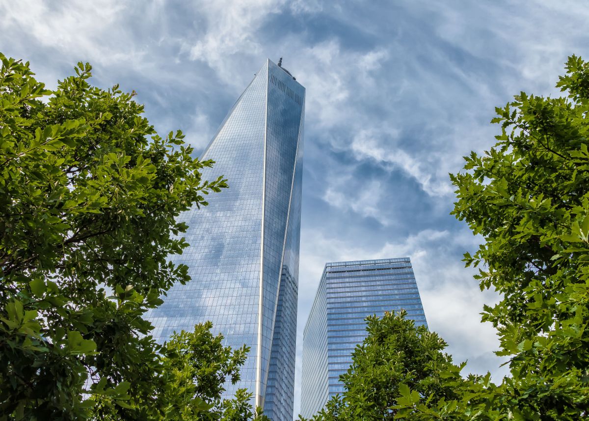 'Freedom Tower' Poster by Jonathan Nguyen | Displate
