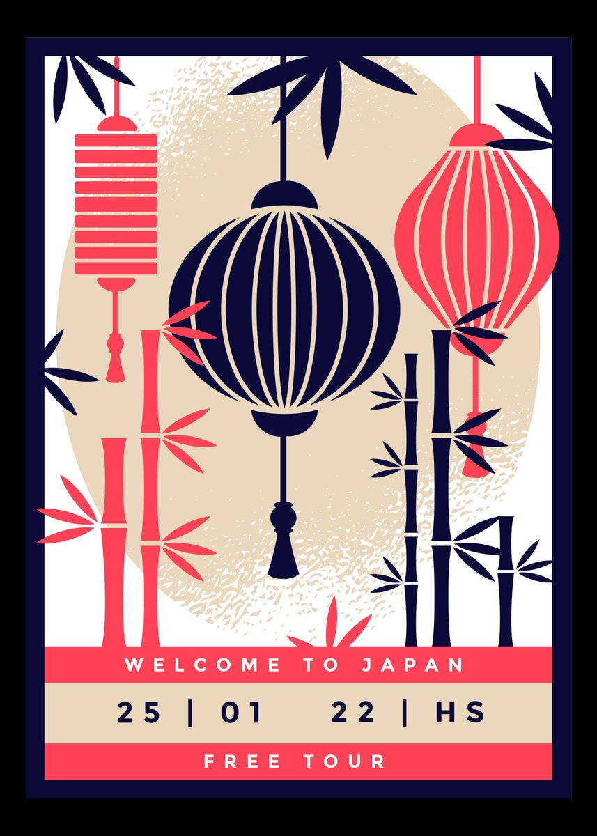 'Traditional Japanese Art' Poster by Jon Alderman | Displate