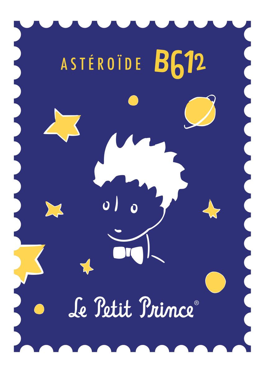 'Stamp 13' Poster, picture, metal print, paint by The Little Prince ...