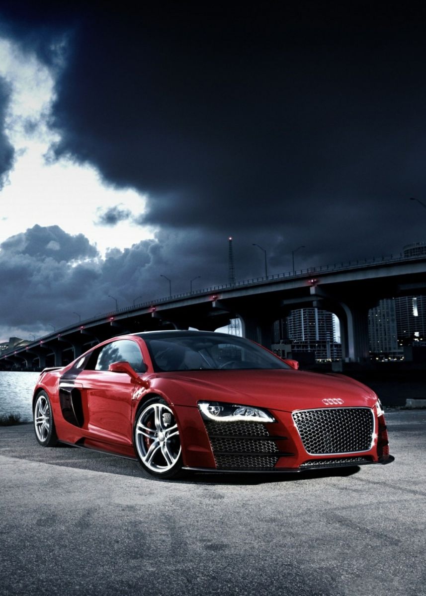 'Audi ' Poster, picture, metal print, paint by Wolf Einstein | Displate