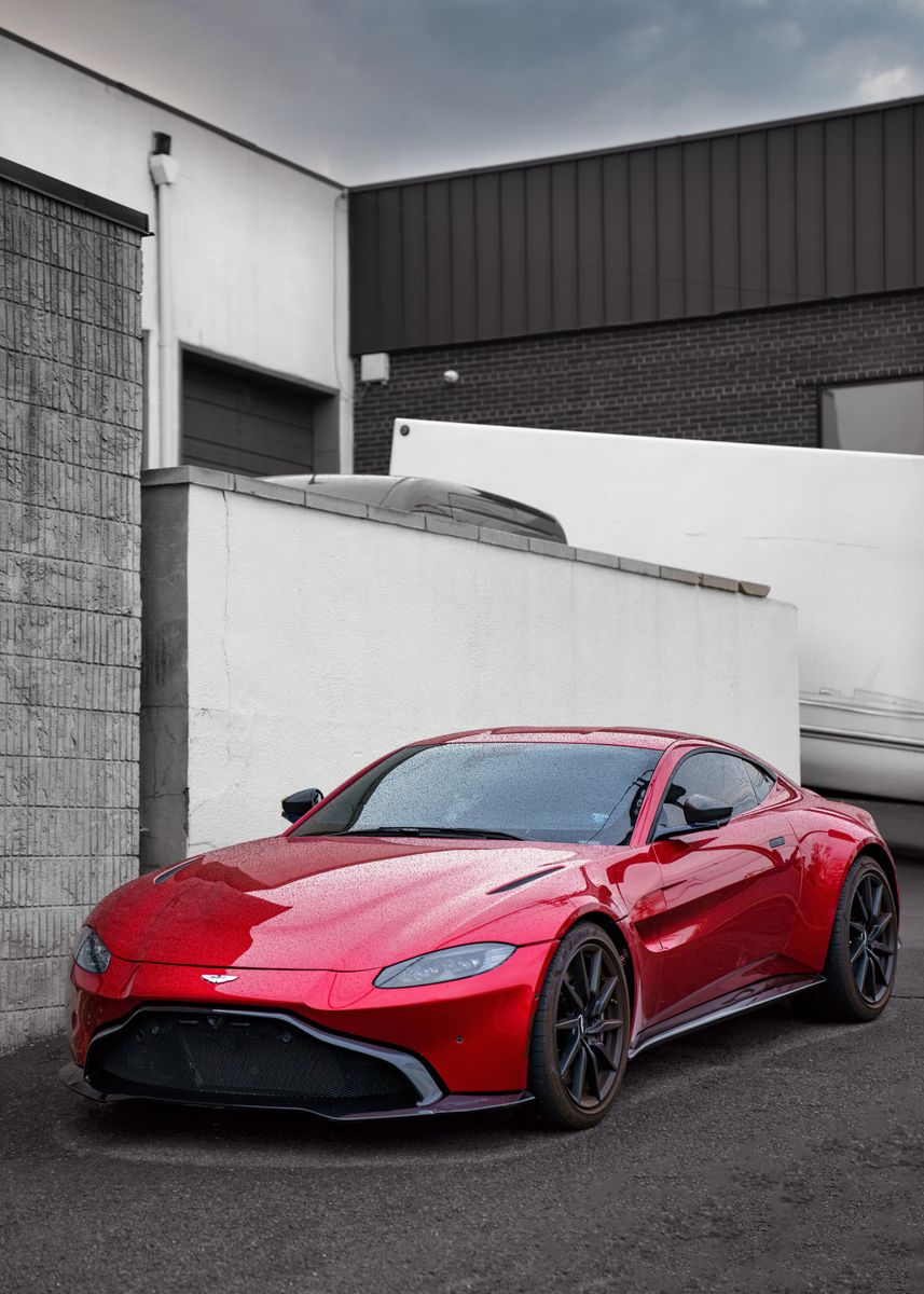 'Aston Martin' Poster, picture, metal print, paint by Marcel Lee | Displate