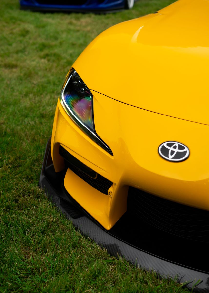 'Supra A90' Poster, picture, metal print, paint by vividdepth | Displate