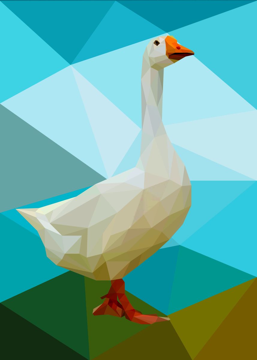 'Goose' Poster by toan nguyen | Displate