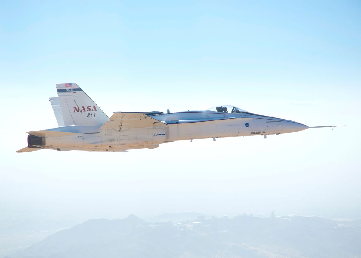 'NASA FA 18' Poster by Galaxy Images | Displate