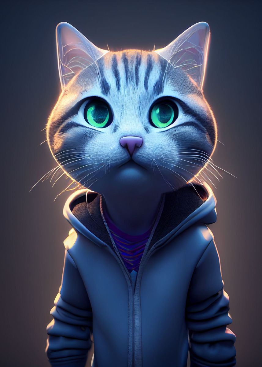 'Kenny' Poster, picture, metal print, paint by Neusense | Displate