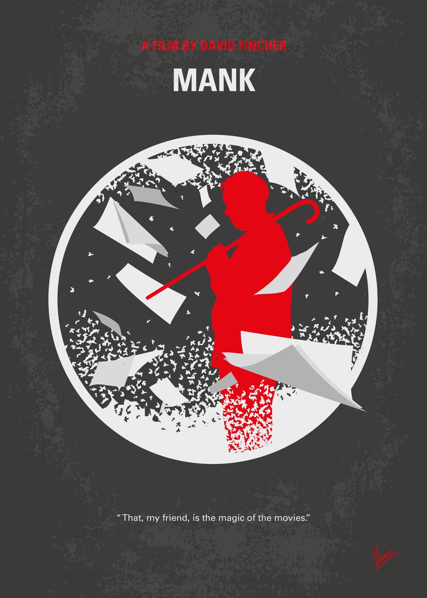 'No1334 My Mank' Poster by Chungkong Art | Displate