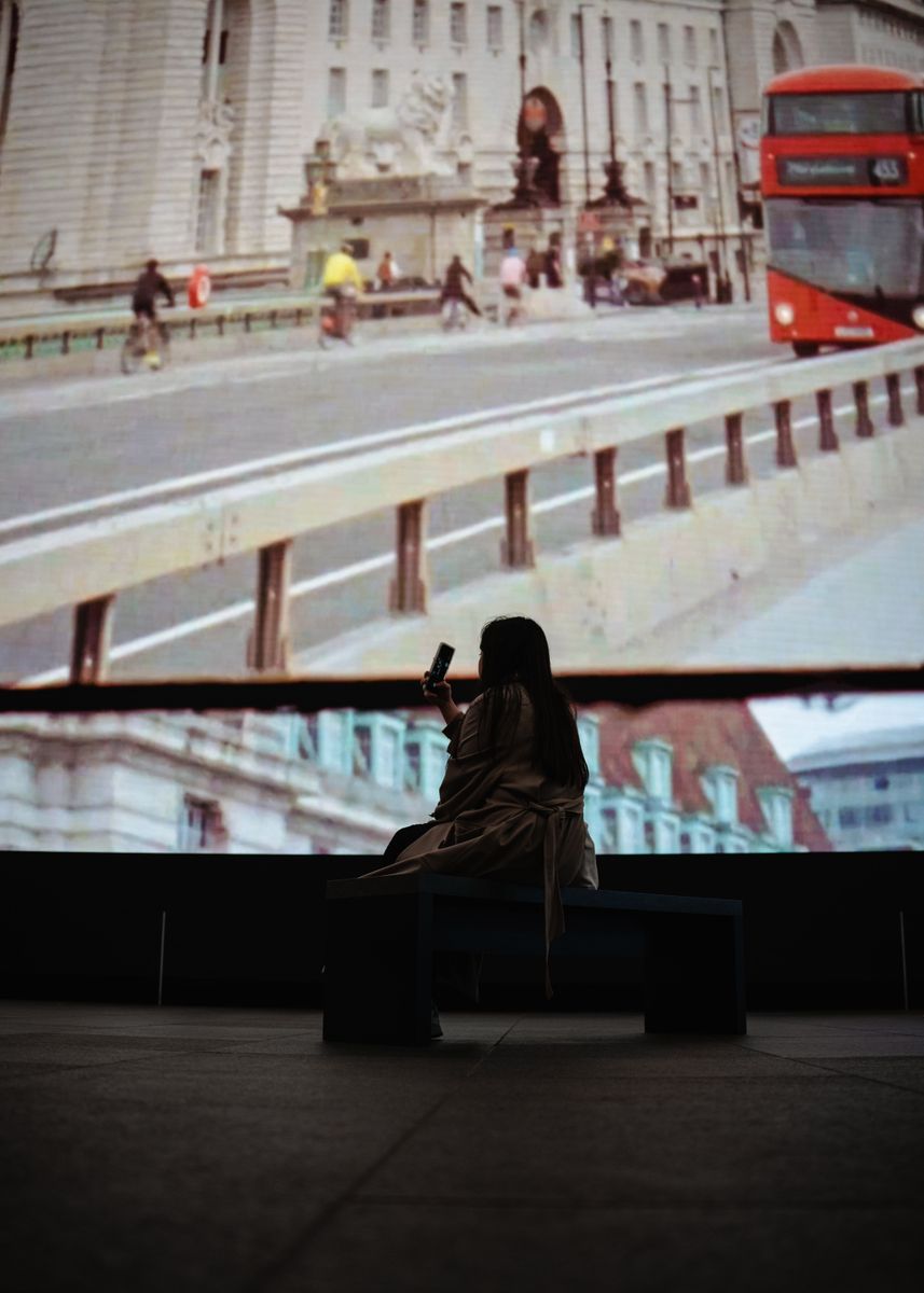 'woman shadow' Poster by nicolas stempien lauff | Displate