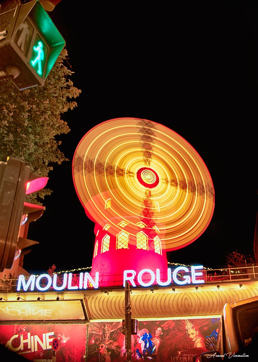 'Moulin Rouge' Poster, picture, metal print, paint by Arnaud Vanmullem ...
