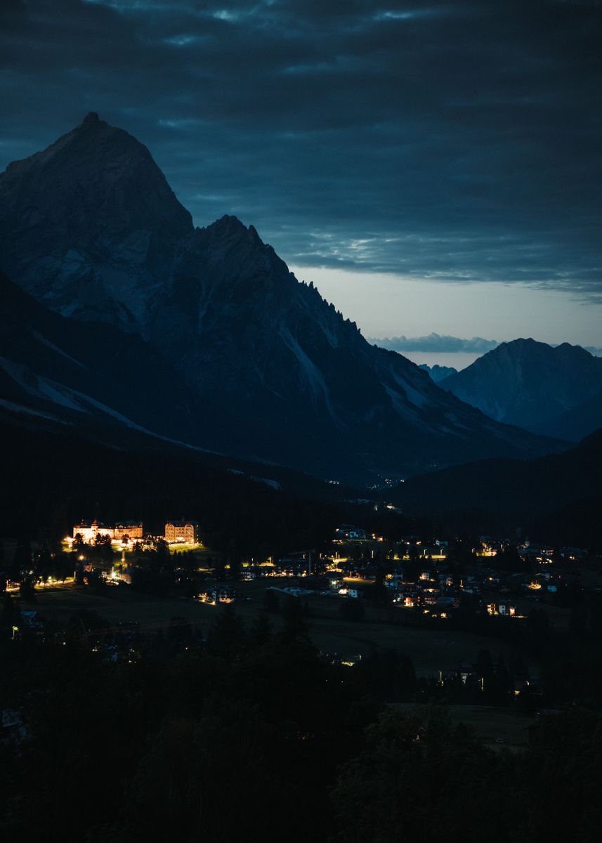 'When everyone is asleep' Poster, picture, metal print, paint by ...