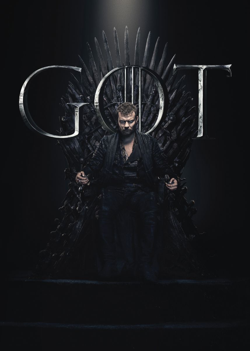 'Euron Greyjoy' Poster, picture, metal print, paint by Game of Thrones ...