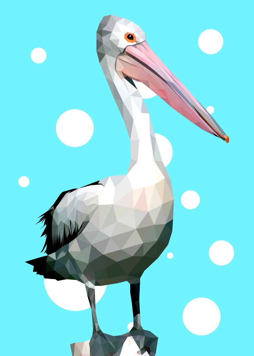 'Pelican' Poster by Lee Jani | Displate