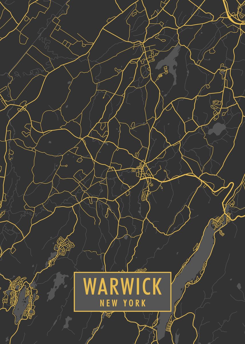 'Warwick' Poster, picture, metal print, paint by Miracle Studio | Displate