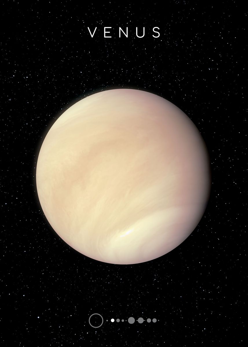 'Planet Venus' Poster, picture, metal print, paint by AstrumSpace ...