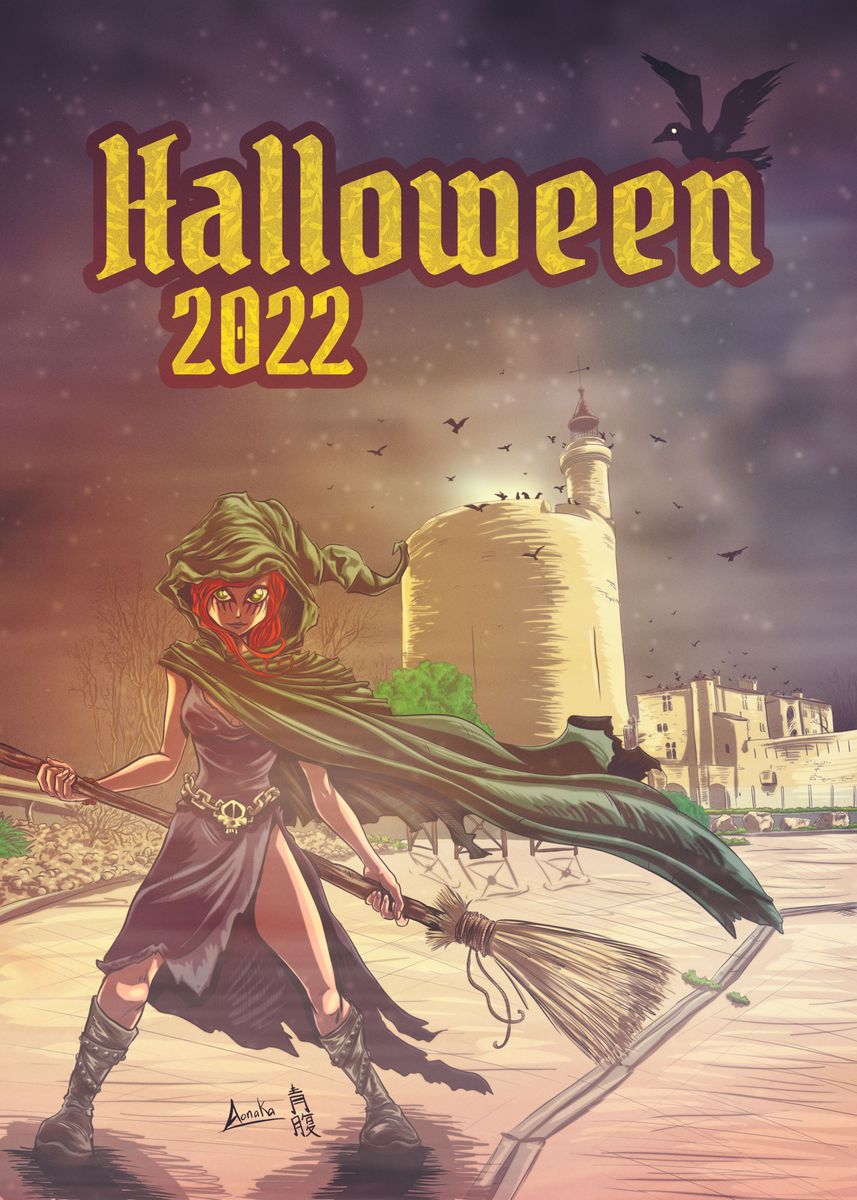 'CdS Halloween 2022' Poster, picture, metal print, paint by Aonaka ...