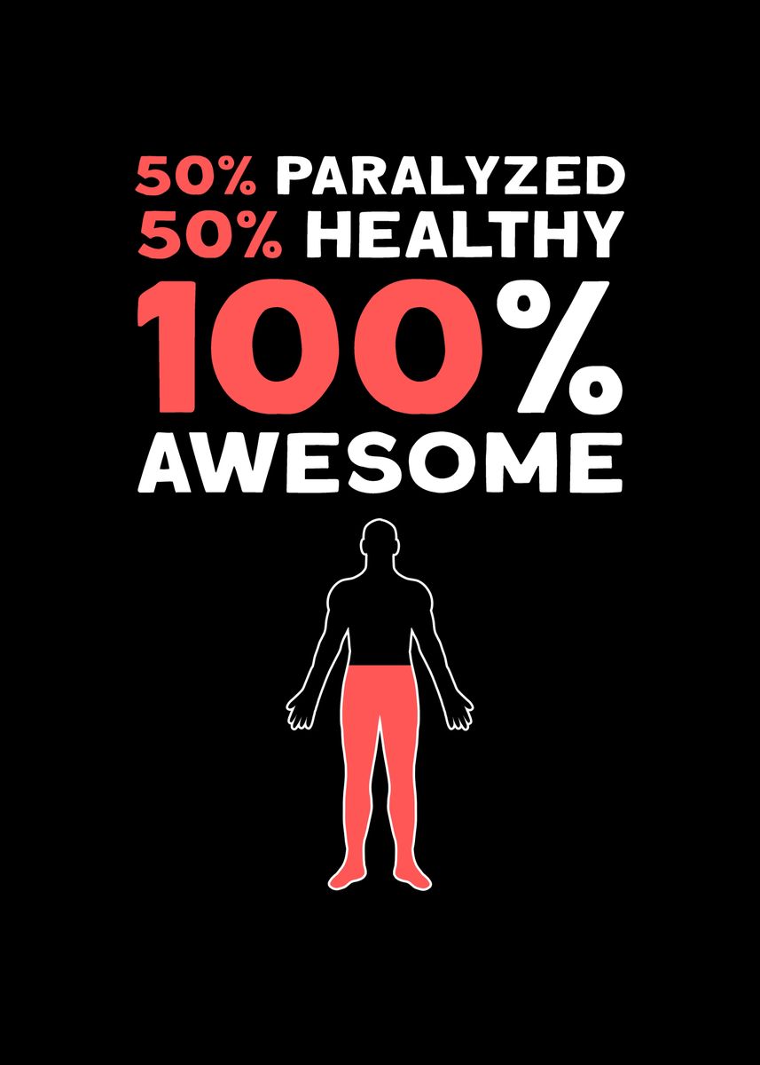 'Wheelchair Amputation' Poster, picture, metal print, paint by Fabian ...