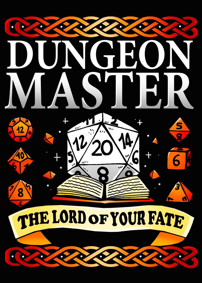 'Dungeon Master' Poster, picture, metal print, paint by Valentina ...