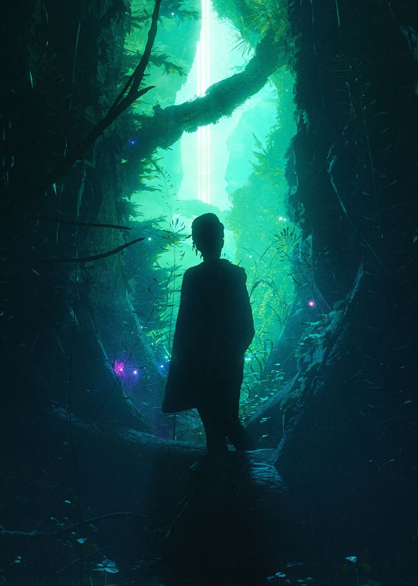 'Balanced' Poster, picture, metal print, paint by Sweeper3D | Displate