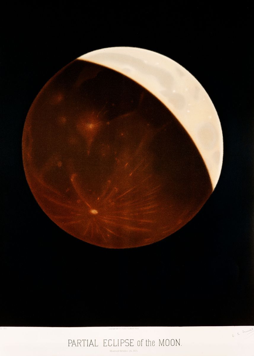 'Eclipse of the Moon' Poster by James Clarke | Displate