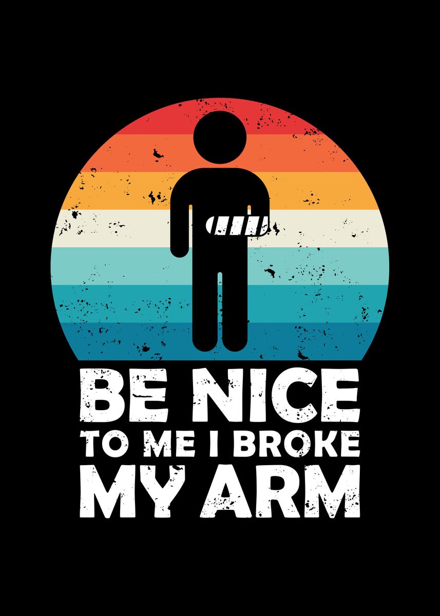 'Broken Arm' Poster, picture, metal print, paint by Sebastian Wünsche ...