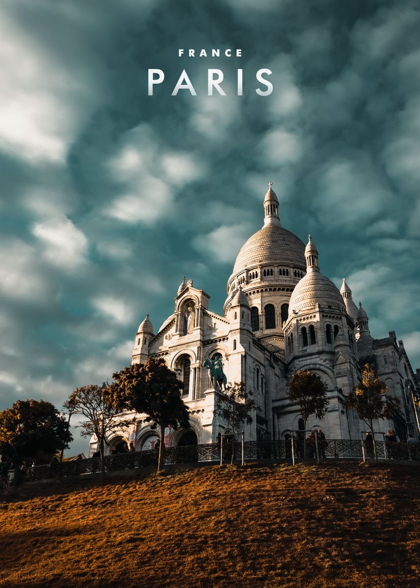 'Paris France' Poster, picture, metal print, paint by Merah Djoeang ...