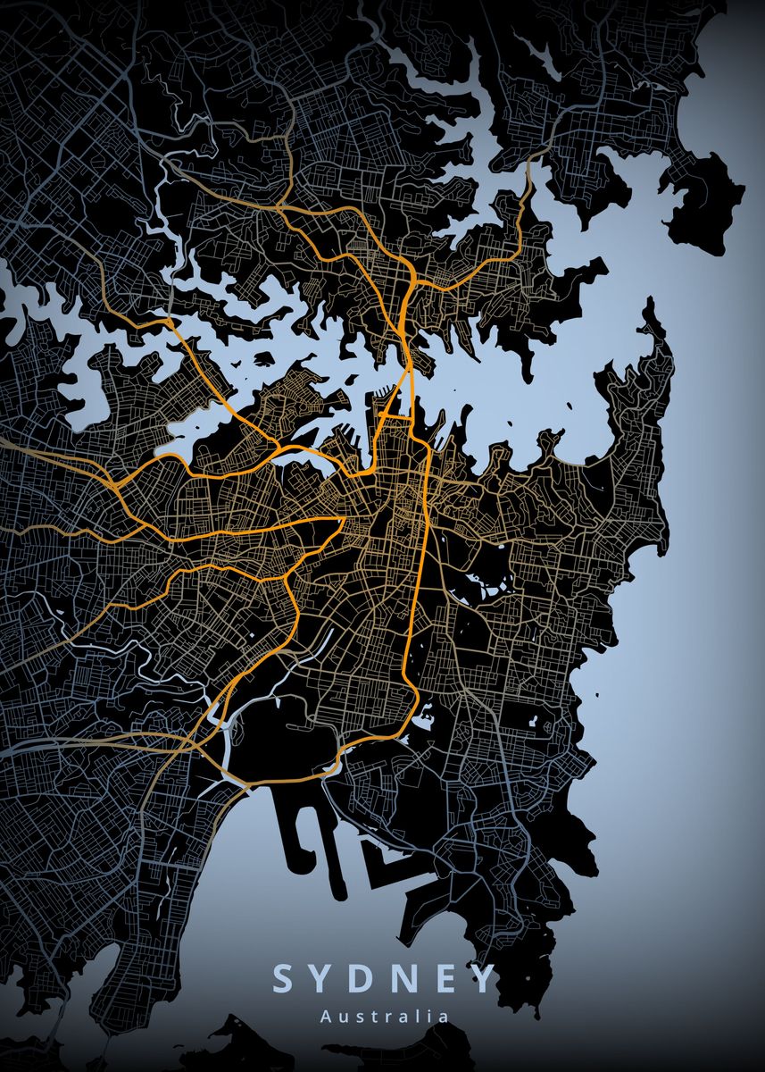 'Sydney ' Poster by Deeo | Displate