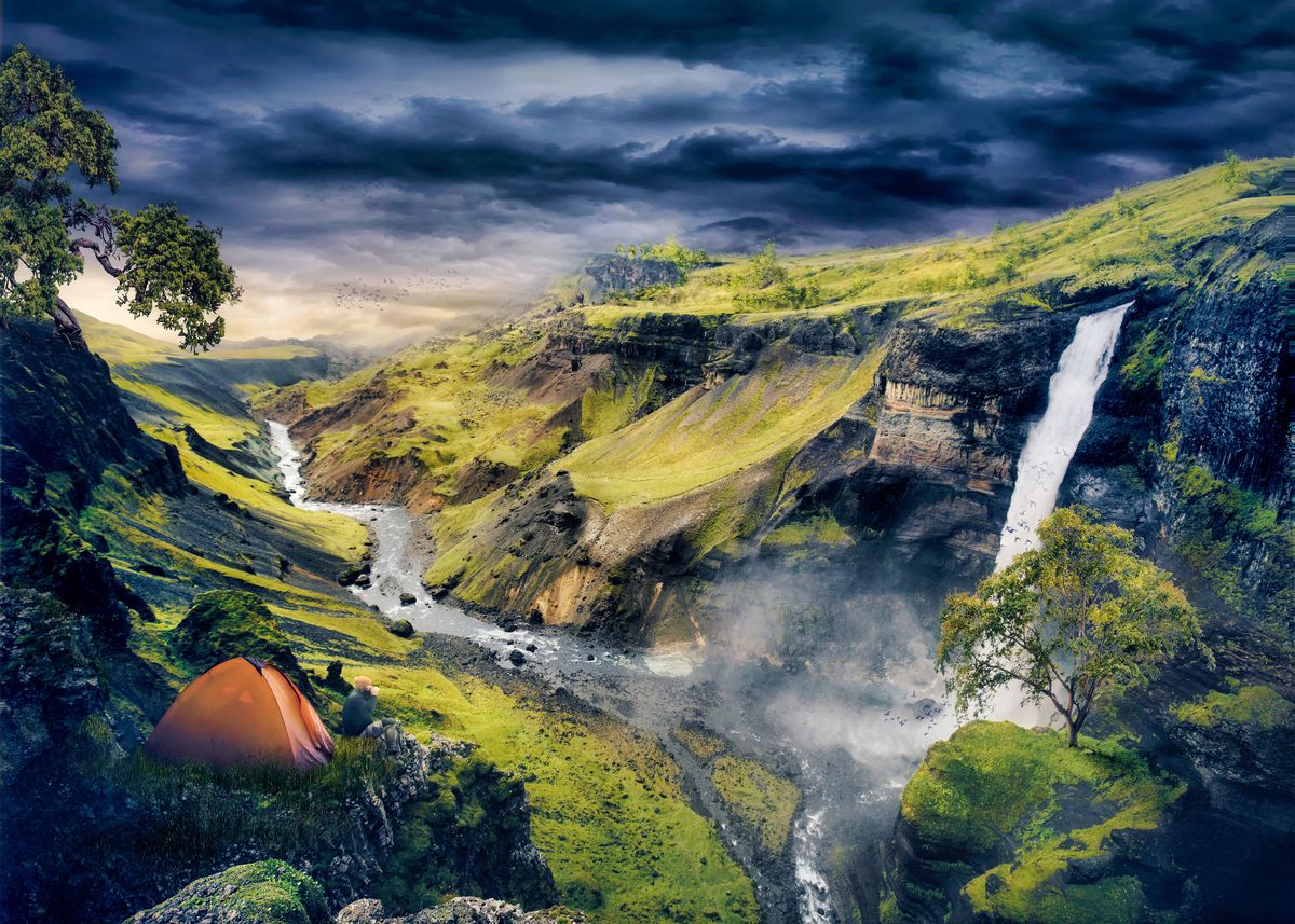 'Time Out' Poster by Simone Wunderlich | Displate