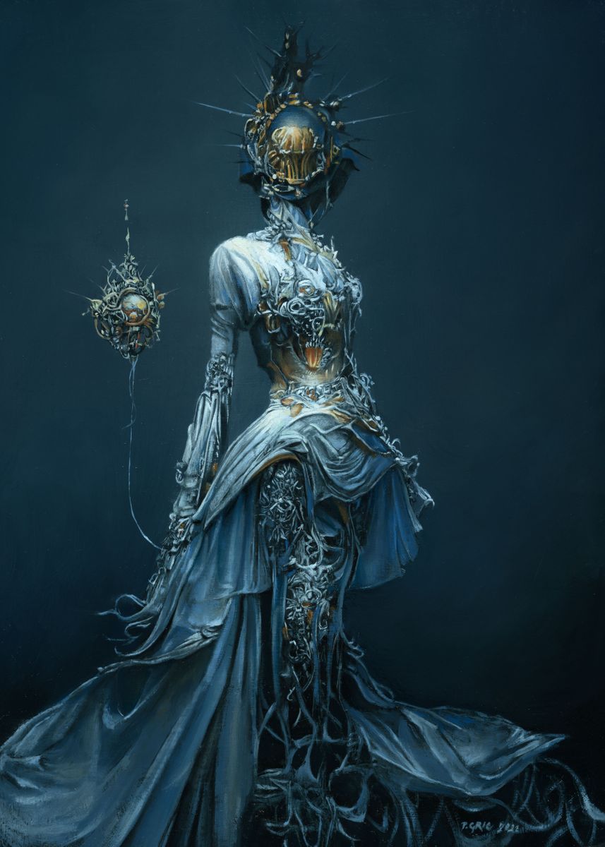 'Eidolon II' Poster, picture, metal print, paint by Peter Gric | Displate