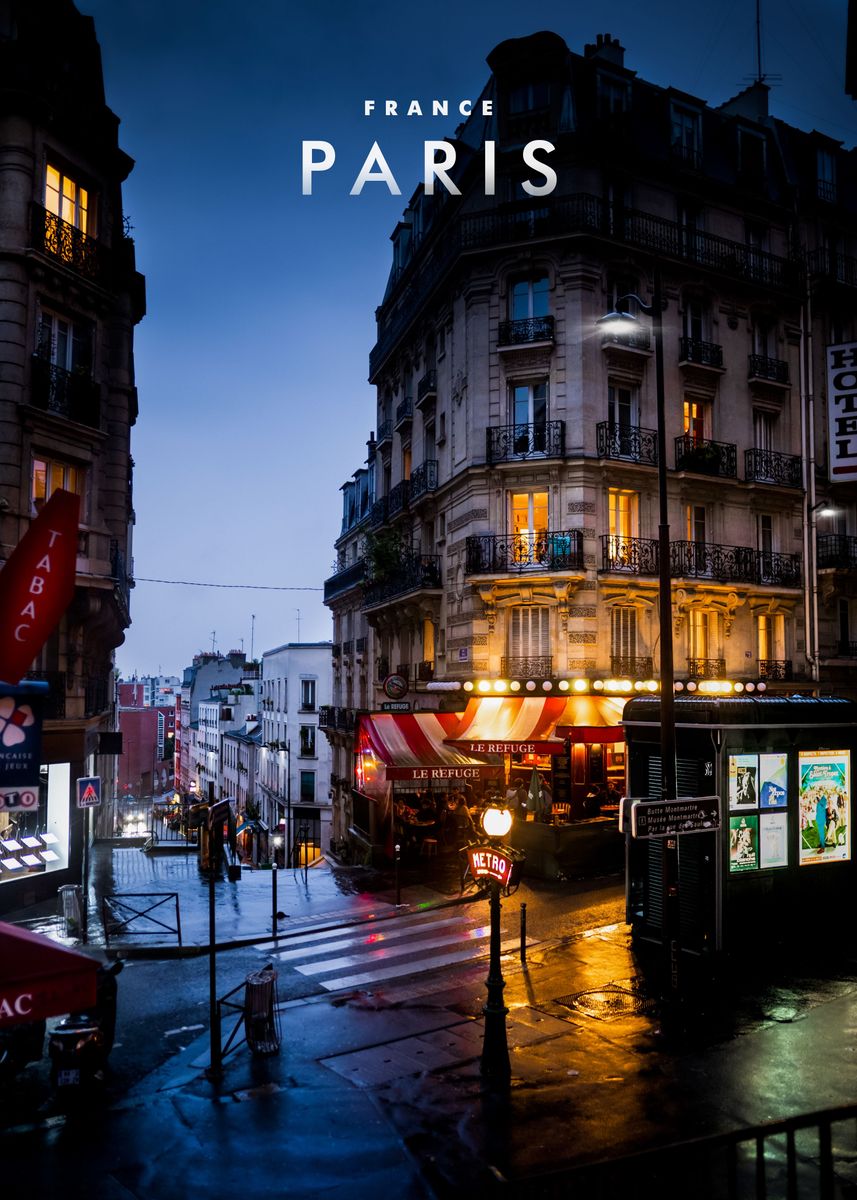 'Paris France' Poster, picture, metal print, paint by Oneil Photography ...